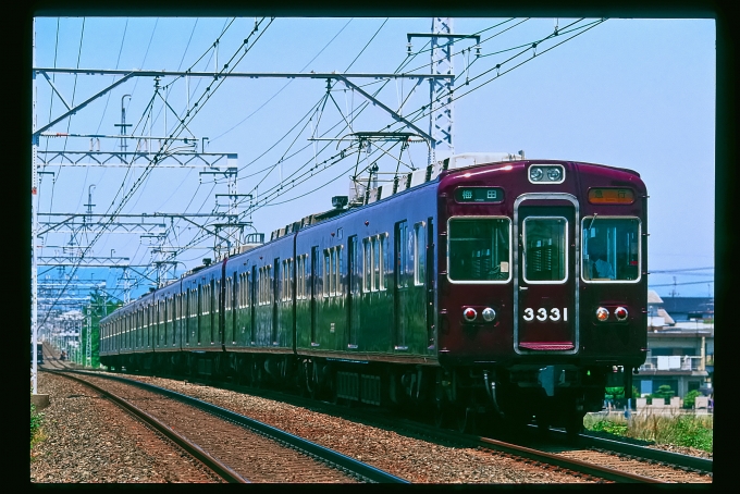 阪急電鉄 阪急3300系電車 3331 大山崎駅 鉄道フォト・写真 by 丹波篠山さん | レイルラボ(RailLab)
