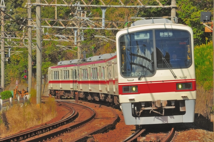 神戸電鉄5000系電車 5008 長田駅 (兵庫県|神戸電鉄) 鉄道フォト・写真 by 丹波篠山さん | レイルラボ(RailLab)