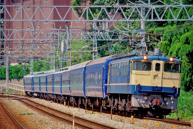 JR西日本 国鉄12系客車 甲子園臨 EF65 1119 山崎駅 (京都府) 鉄道フォト・写真 by 丹波篠山さん | レイルラボ(RailLab)