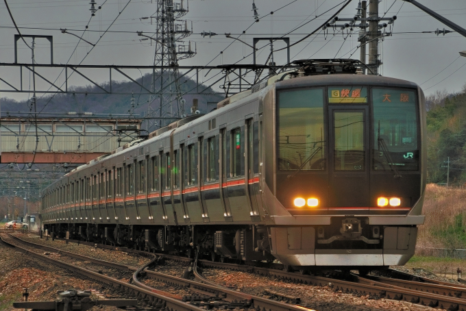 JR西日本321系電車 クモハ321-12 広野駅 (兵庫県) 鉄道フォト・写真 by 丹波篠山さん | レイルラボ(RailLab)