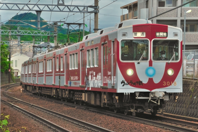 神戸電鉄 神戸電気鉄道3000系電車 3018 横山駅 (兵庫県) 鉄道フォト・写真 by 丹波篠山さん | レイルラボ(RailLab)