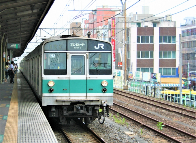 JR東日本 国鉄203系電車 クハ203-105 金町駅 鉄道フォト・写真 by 鉄道のお爺さんさん | レイルラボ(RailLab)