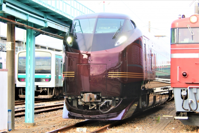 JR東日本E655系電車 クモロE654-101 勝田車両センター 鉄道フォト・写真 by 鉄道のお爺さんさん | レイルラボ(RailLab)