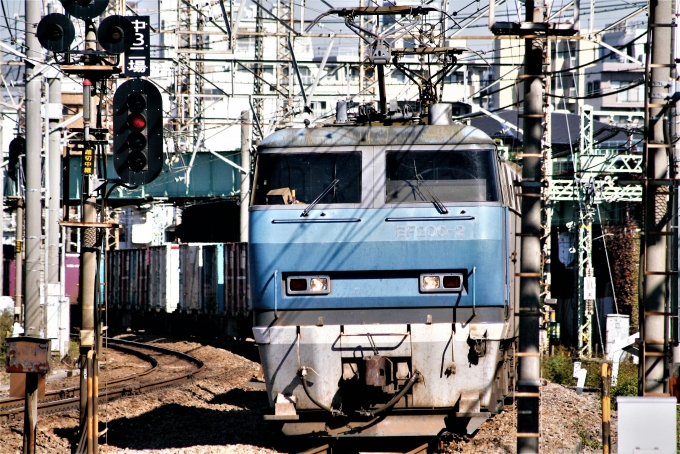 JR貨物EF200形電気機関車 EF200-2 花月園前駅付近 鉄道フォト・写真 by 鉄道のお爺さんさん | レイルラボ(RailLab)