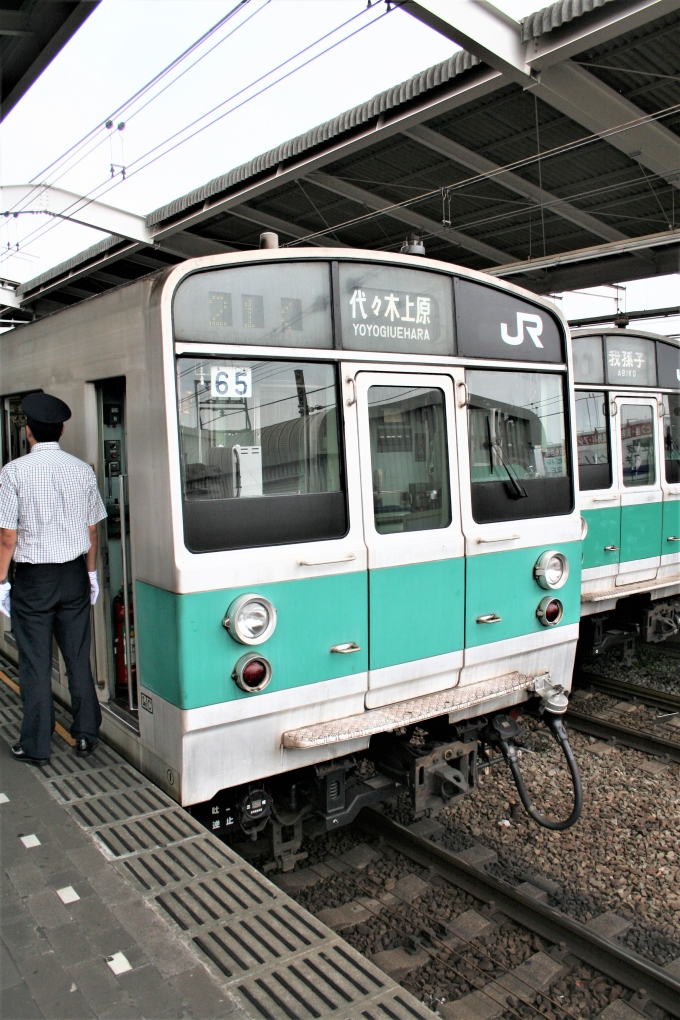JR東日本 国鉄203系電車 クハ202-105 代々木上原駅 鉄道フォト・写真 by 鉄道のお爺さんさん | レイルラボ(RailLab)