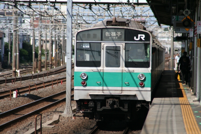 JR東日本 国鉄203系電車 クハ202-106 馬橋駅 鉄道フォト・写真 by 鉄道のお爺さんさん | レイルラボ(RailLab)
