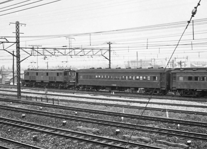 国鉄EF55形電気機関車 日暮里駅付近 鉄道フォト・写真 by 鉄道のお爺さんさん | レイルラボ(RailLab)