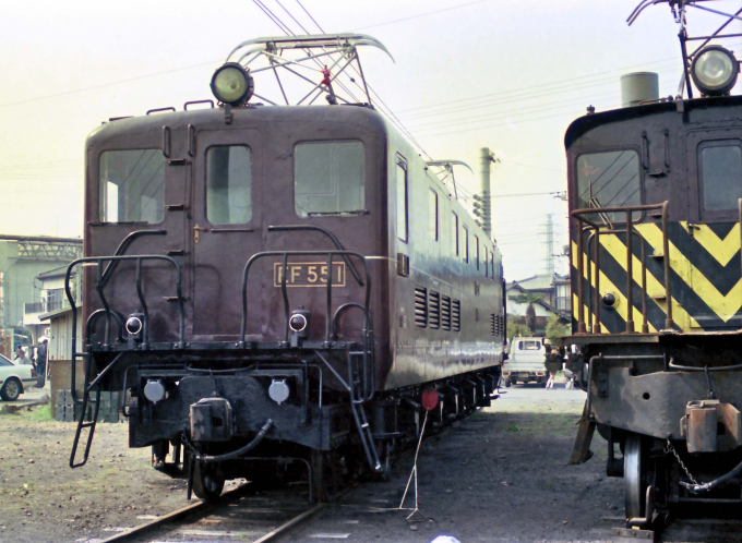 国鉄EF55形電気機関車 EF55 1とEF59 11 高崎第2機関区 鉄道フォト・写真 by 鉄道のお爺さんさん | レイルラボ(RailLab)