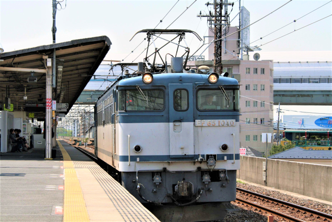 JR貨物 国鉄EF65形電気機関車 EF65 1040 西浦和駅 鉄道フォト・写真 by 鉄道のお爺さんさん | レイルラボ(RailLab)