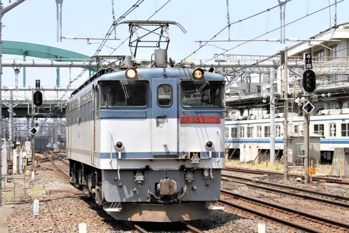 JR貨物 国鉄EF65形電気機関車 EF65 2076 大宮駅 鉄道フォト・写真 by 鉄道のお爺さんさん | レイルラボ(RailLab)
