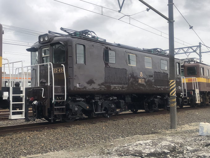 三岐鉄道ED45形電気機関車 ED451 保々駅 鉄道フォト・写真 by Tsurugi2999さん | レイルラボ(RailLab)