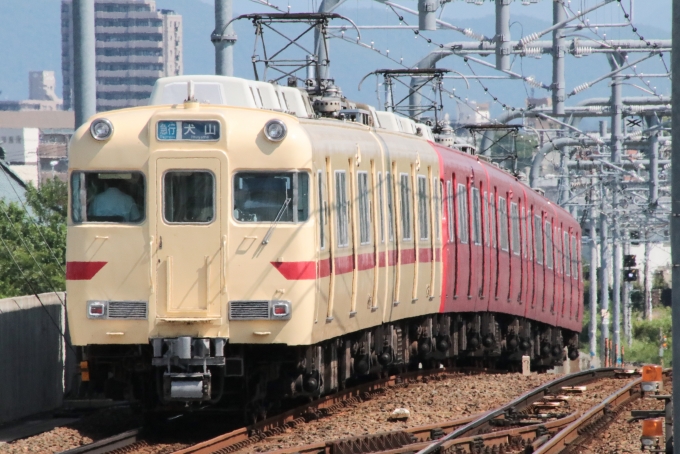 名古屋鉄道 名鉄6000系電車 6013 布袋駅 鉄道フォト・写真 by たごさくさん | レイルラボ(RailLab)