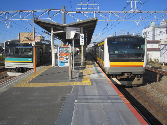 JR東日本E233系電車 クハE233-8027 尻手駅 鉄道フォト・写真 by 城鉄本線☆日本旅さん | レイルラボ(RailLab)