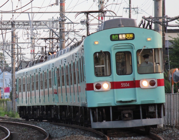 西日本鉄道 西鉄5000形電車 5104F 西鉄小郡駅 鉄道フォト・写真 by ちくごさん | レイルラボ(RailLab)