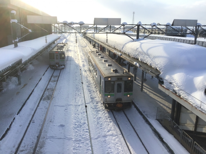 JR北海道キハ150形気動車 キハ150-109 岩見沢駅 鉄道フォト・写真 by もふもふさん | レイルラボ(RailLab)