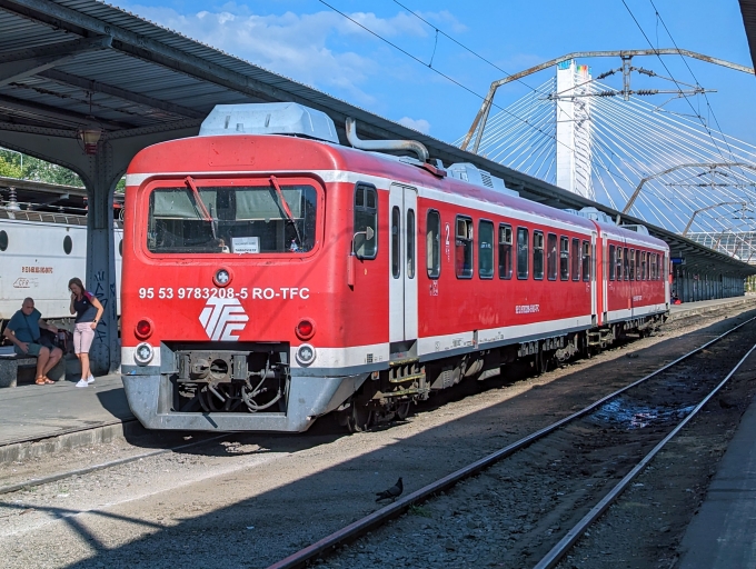 Transferoviar Călători 95 53 9783208-5 Bucuresti Nord駅 鉄道フォト・写真 by こめさん ...