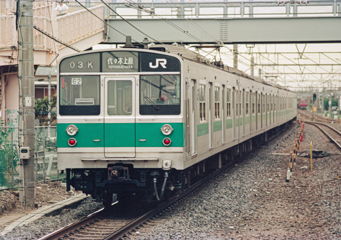 JR東日本 国鉄203系電車 クハ203-102 南柏駅 鉄道フォト・写真 by こめさん | レイルラボ(RailLab)