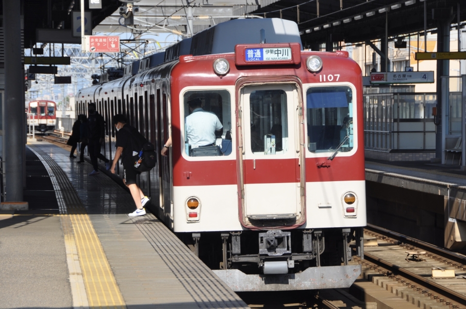 近畿日本鉄道 近鉄1000系電車 1107 近鉄八田駅 鉄道フォト・写真(拡大) by Aץameさん | レイルラボ(RailLab)