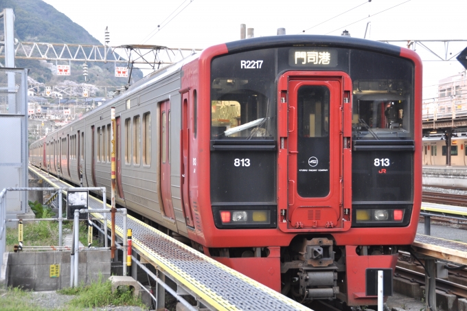 JR九州813系電車 クハ813-2217 門司港駅 鉄道フォト・写真 by Aץameさん | レイルラボ(RailLab)