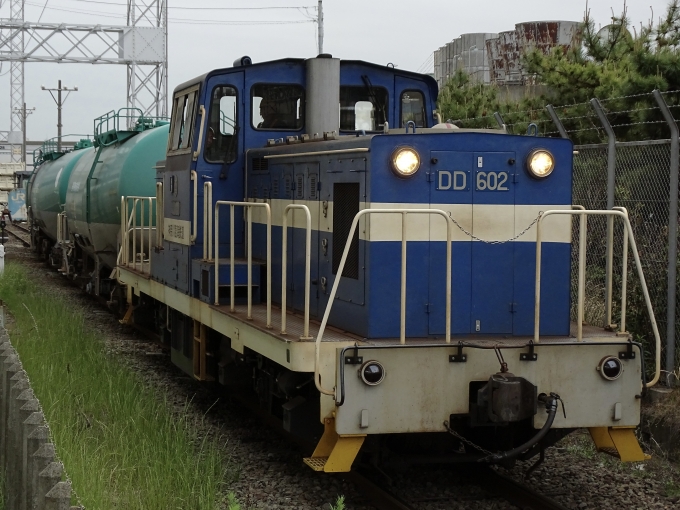 神奈川臨海鉄道DD60形ディーゼル機関車 DD602 小島新田駅 鉄道フォト・写真 by 浜五井の撮影記録さん | レイルラボ(RailLab)