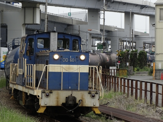 神奈川臨海鉄道DD60形ディーゼル機関車 DD601 小島新田駅 鉄道フォト・写真 by 浜五井常備さん | レイルラボ(RailLab)