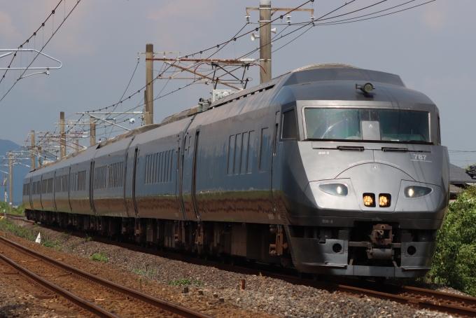 JR九州787系電車 リレーかもめ クモロ787-8 伊賀屋駅 鉄道フォト・写真 by 緩行線のどっかさん | レイルラボ(RailLab)