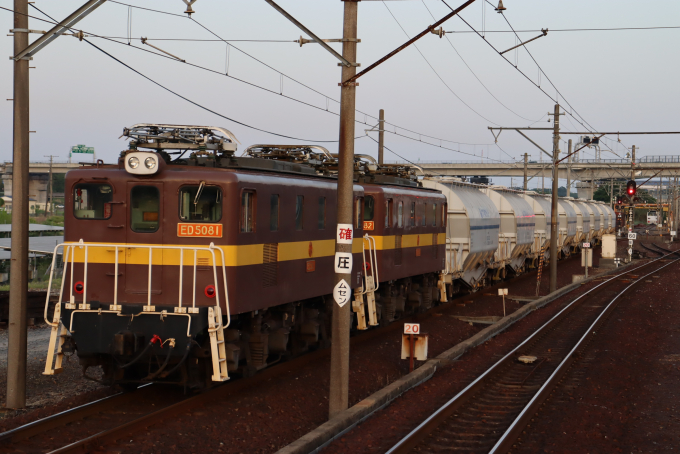 三岐鉄道ED5081形電気機関車 ED5081 保々駅 鉄道フォト・写真 by Aimyuさん | レイルラボ(RailLab)
