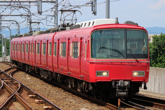 名古屋鉄道 名鉄6000系電車 6421 布袋駅 鉄道フォト・写真 by 神 宮 前さん | レイルラボ(RailLab)