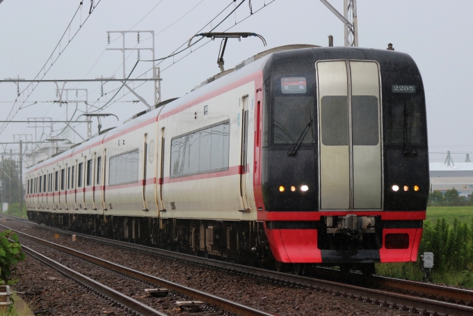 名古屋鉄道 名鉄2200系電車 2205 宇頭駅 鉄道フォト・写真 by 神 宮 前さん | レイルラボ(RailLab)