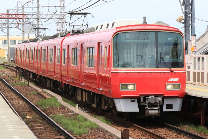 名古屋鉄道 名鉄3500系電車 3534 東枇杷島駅 鉄道フォト・写真 by 神 宮 前さん | レイルラボ(RailLab)