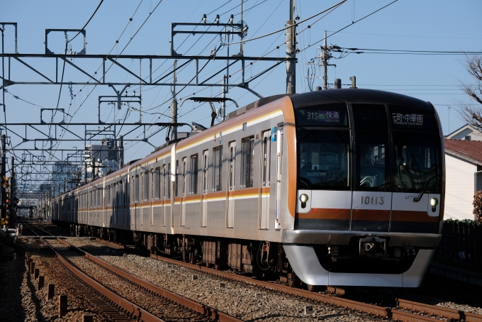 東京メトロ10000系電車 10113 ひばりヶ丘駅 鉄道フォト・写真 by tanuさん | レイルラボ(RailLab)