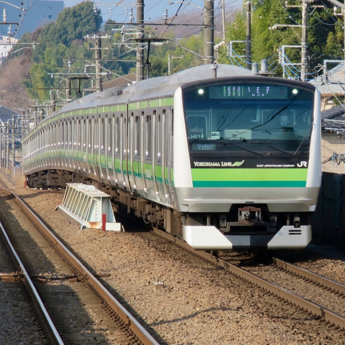 JR東日本E233系電車 クハE233-6018 片倉駅 鉄道フォト・写真 by おいさん | レイルラボ(RailLab)