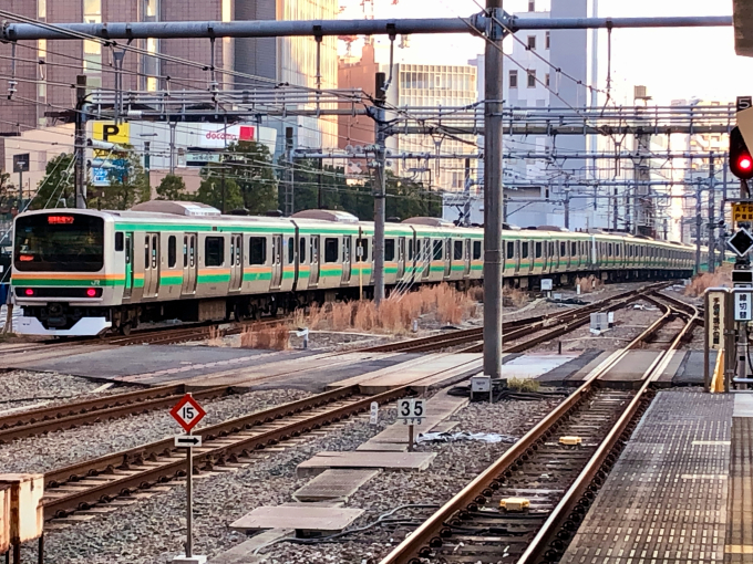JR東日本E231系電車 新宿駅 (JR) 鉄道フォト・写真 by おいさん | レイルラボ(RailLab)