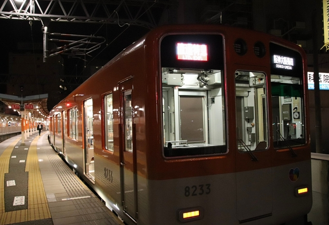 阪神電鉄 阪神8000系電車 8233 山陽姫路駅 鉄道フォト・写真 by 薄着管理職さん | レイルラボ(RailLab)