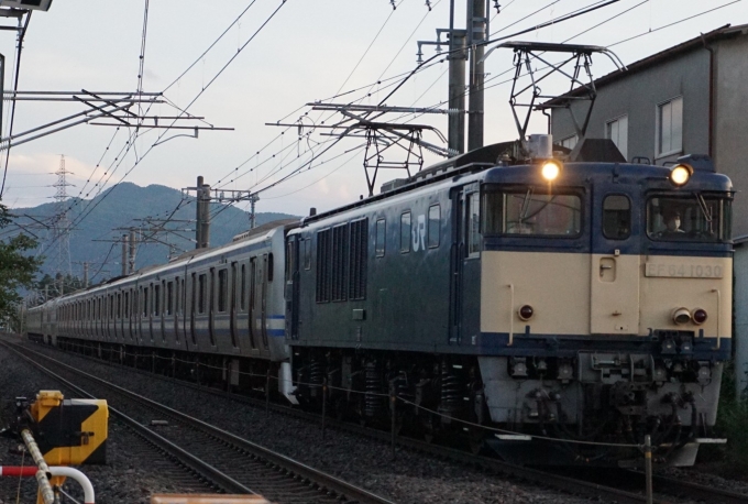 JR東日本 国鉄EF64形電気機関車 EF64-1030 広丘駅 鉄道フォト・写真 by E4系P82編成さん | レイルラボ(RailLab)