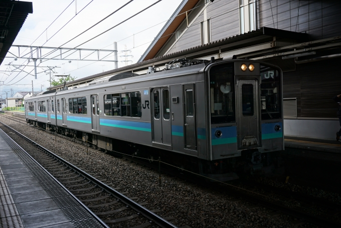 JR東日本E127系電車 クハE126-105 広丘駅 鉄道フォト・写真(拡大) by E4系P82編成さん | レイルラボ(RailLab)