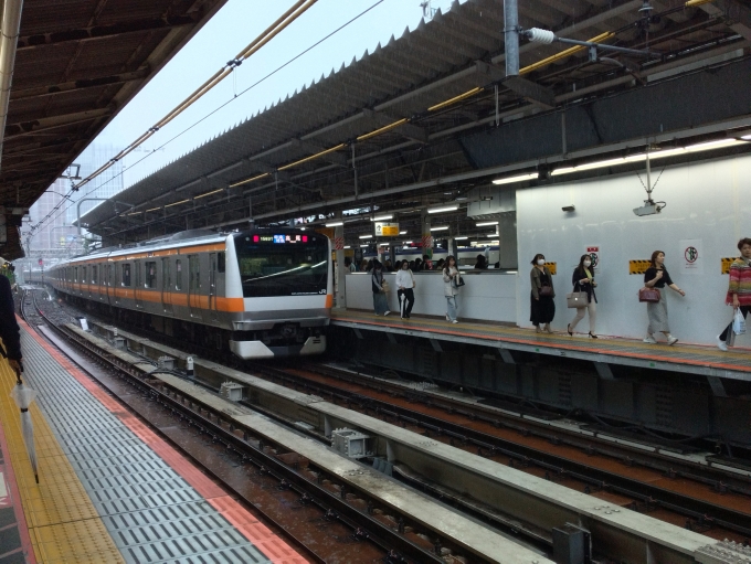 JR東日本E233系電車 クハE233-17 新宿駅 (JR) 鉄道フォト・写真 by 新御茶ノ水さん | レイルラボ(RailLab)