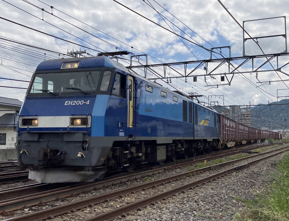 JR貨物EH200形電気機関車 EH200-4 塩尻駅 鉄道フォト・写真(拡大) by あぜくん！さん | レイルラボ(RailLab)