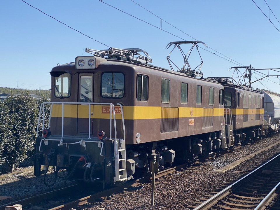 三岐鉄道ED45形電気機関車 ED45-5 保々駅 鉄道フォト・写真(拡大) by 急行うわじまさん | レイルラボ(RailLab)