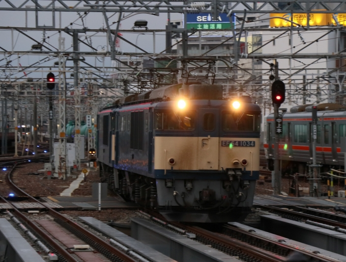 JR貨物 国鉄EF64形電気機関車 EF64-1034 名古屋駅 (JR) 鉄道フォト・写真 by Yの人さん | レイルラボ(RailLab)