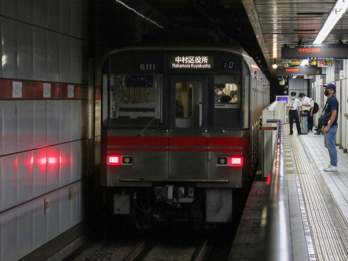 名古屋市交通局6000形電車 6111 名古屋駅 (名古屋市営地下鉄) 鉄道フォト・写真 by Yの人さん | レイルラボ(RailLab)