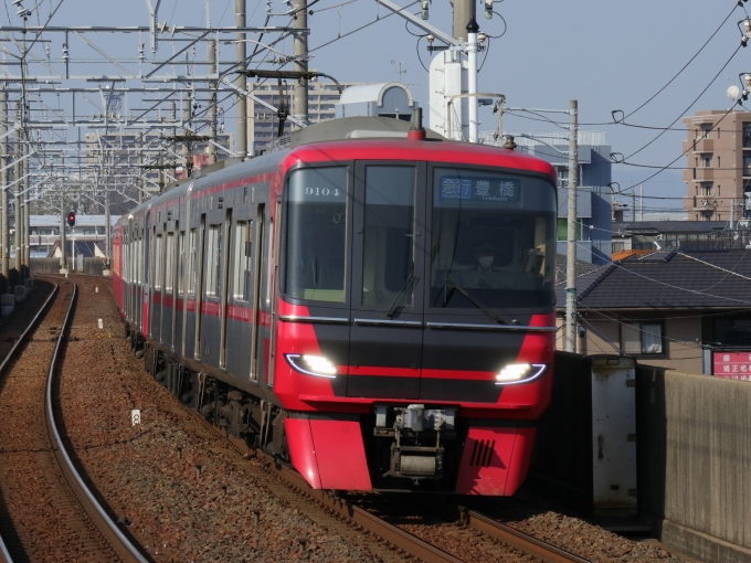 名古屋鉄道 名鉄9500・9100系電車 9104 妙興寺駅 鉄道フォト・写真 by Yの人さん | レイルラボ(RailLab)