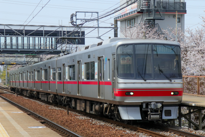 名古屋鉄道 名鉄5000系電車(2代) 5001 岡崎公園前駅 鉄道フォト・写真 by Yの人さん | レイルラボ(RailLab)