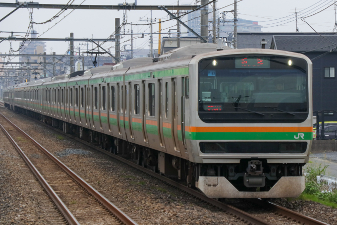 JR東日本E231系電車 クハE231-8027 北上尾駅 鉄道フォト・写真 by Yの人さん | レイルラボ(RailLab)