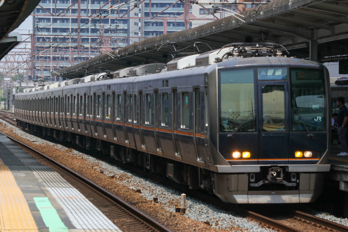 JR西日本321系電車 クモハ321-38 塚本駅 鉄道フォト・写真 by Yの人さん | レイルラボ(RailLab)