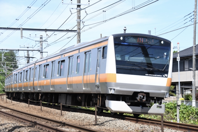 JR東日本E233系電車 クハE233-21 豊田駅 鉄道フォト・写真 by よっさん | レイルラボ(RailLab)