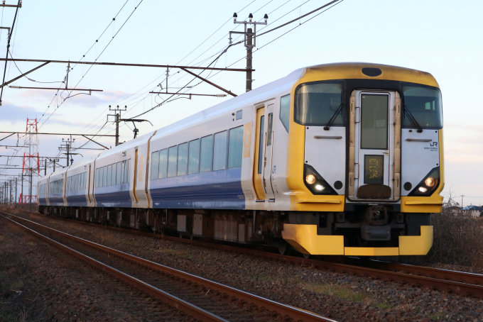 JR東日本E257系電車 クハE256-501 袖ケ浦駅 鉄道フォト・写真 by Silence-Suzumeさん | レイルラボ(RailLab)