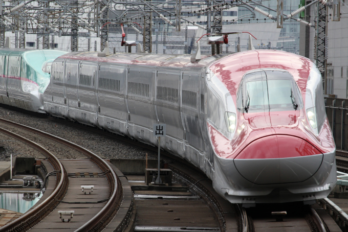 JR東日本 E6系新幹線電車 こまち E621-6 大宮駅 (埼玉県|JR) 鉄道フォト・写真 by 常磐線民さん | レイルラボ(RailLab)