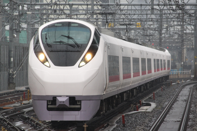 JR東日本E657系電車 ときわ クハE657-19 御徒町駅 鉄道フォト・写真 by 常磐線民さん | レイルラボ(RailLab)