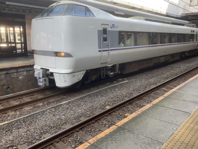 JR西日本 681系電車 しらさぎ クモハ681-501 大垣駅 (JR) 鉄道フォト・写真 by ひでおさん | レイルラボ(RailLab)